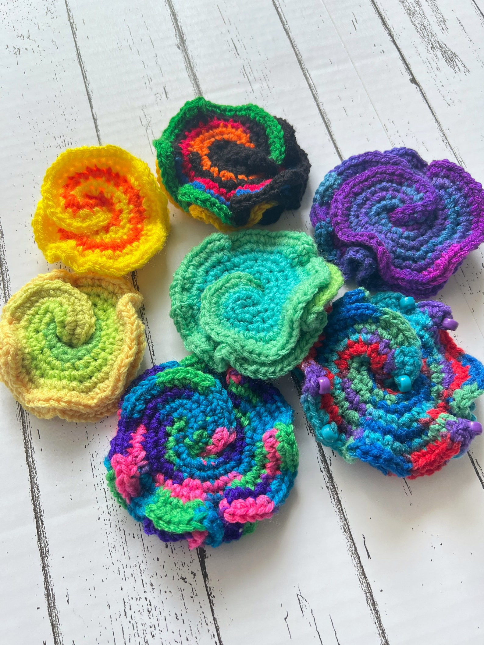 Crochet Mobius Strip Fidget Toy, Quiet Sensory Play, Fidget Spinner ...
