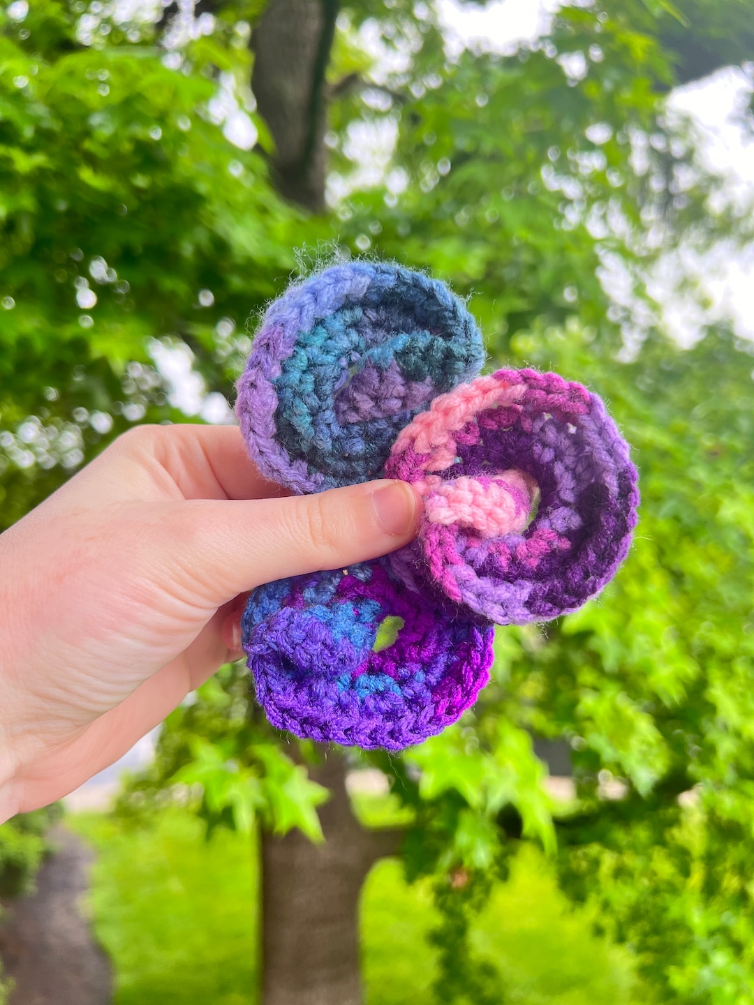 Mini Mobius Strip Fidget Toy Set, Set of Three Quiet Busy Toys - Etsy