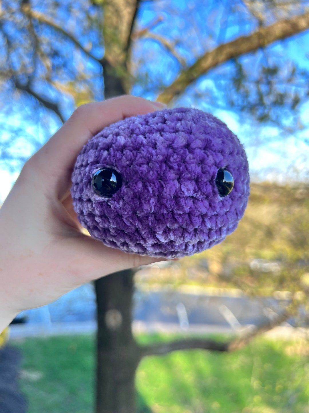Velvet Calming Pet, Squishy Crochet Calming Buddy - Etsy