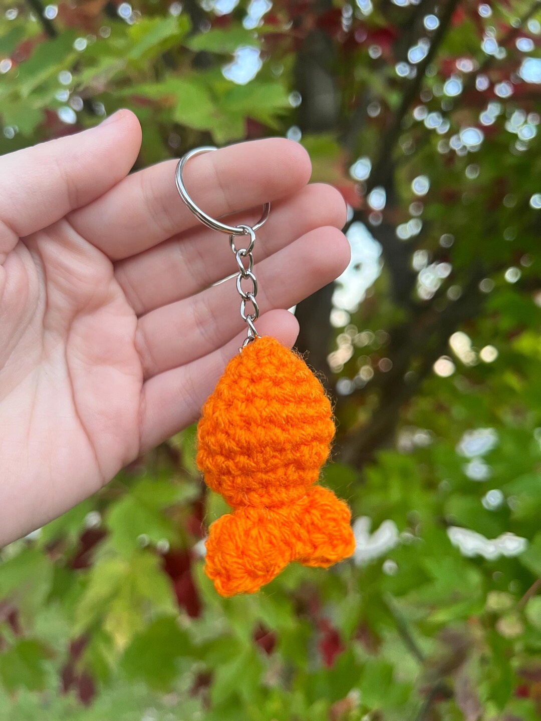 Mini Fish Crochet Key Chains, Crochet Mini Plush Fish Key Chains - Etsy