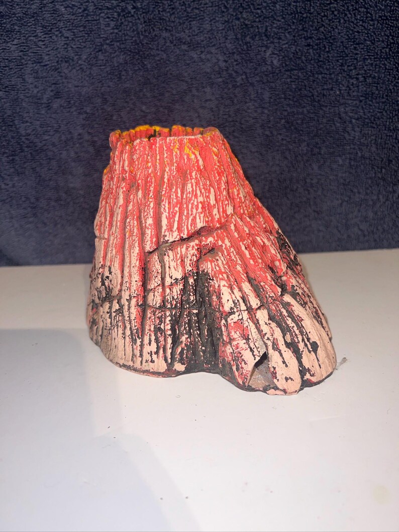 Volcano Reef Cave Aquarium Ornament Decor - Etsy