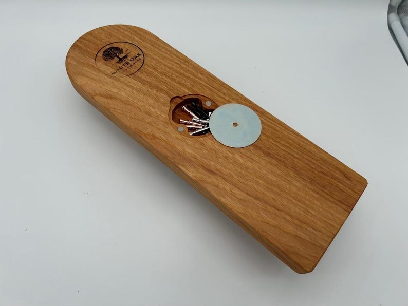 Mahogany Sea Turtle Inlay 3 Track Cribbage Board: Solid Oak With Pegs ...
