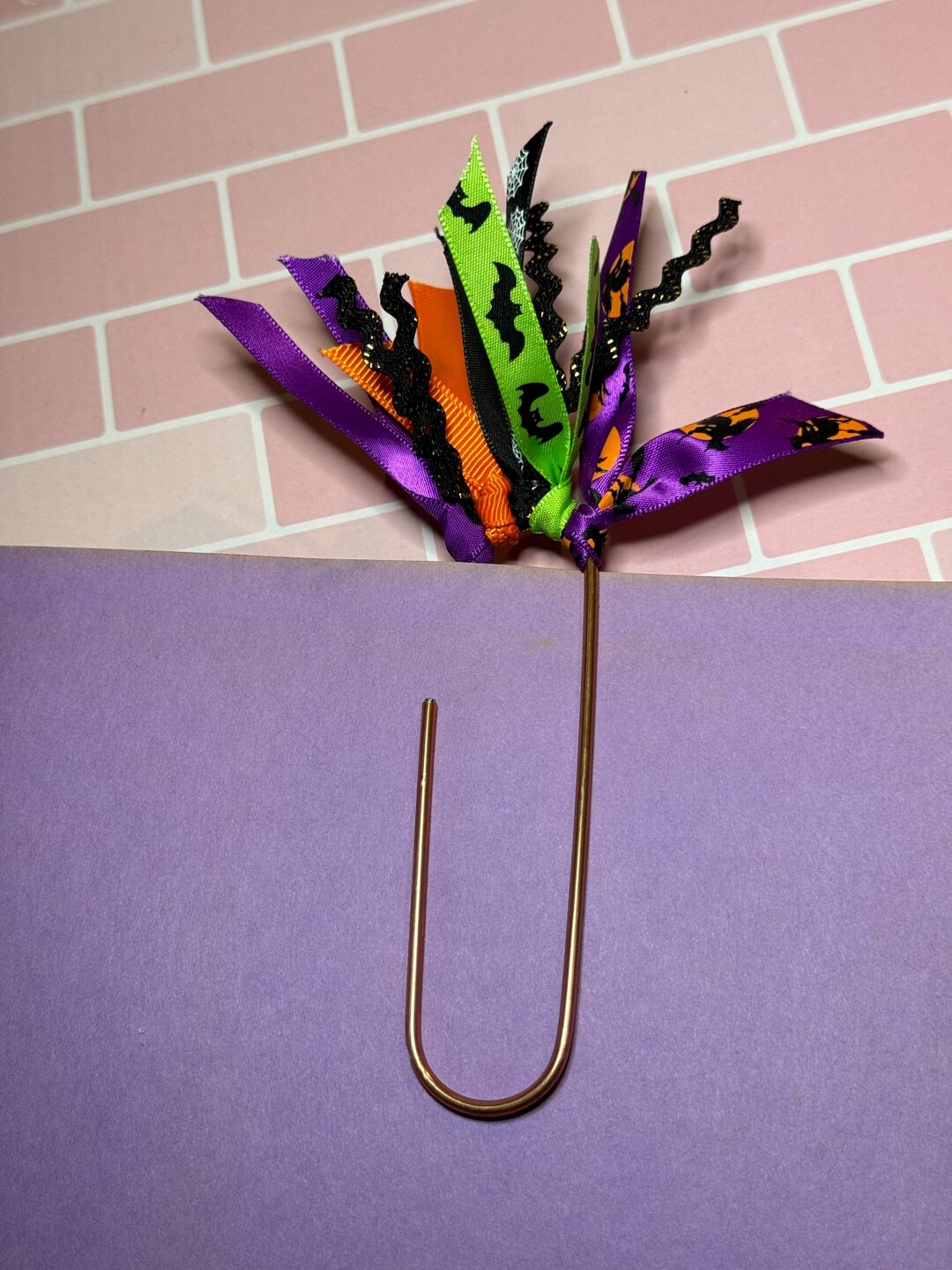 Giant Oversized Spooky Ribbon Paperclip - Etsy