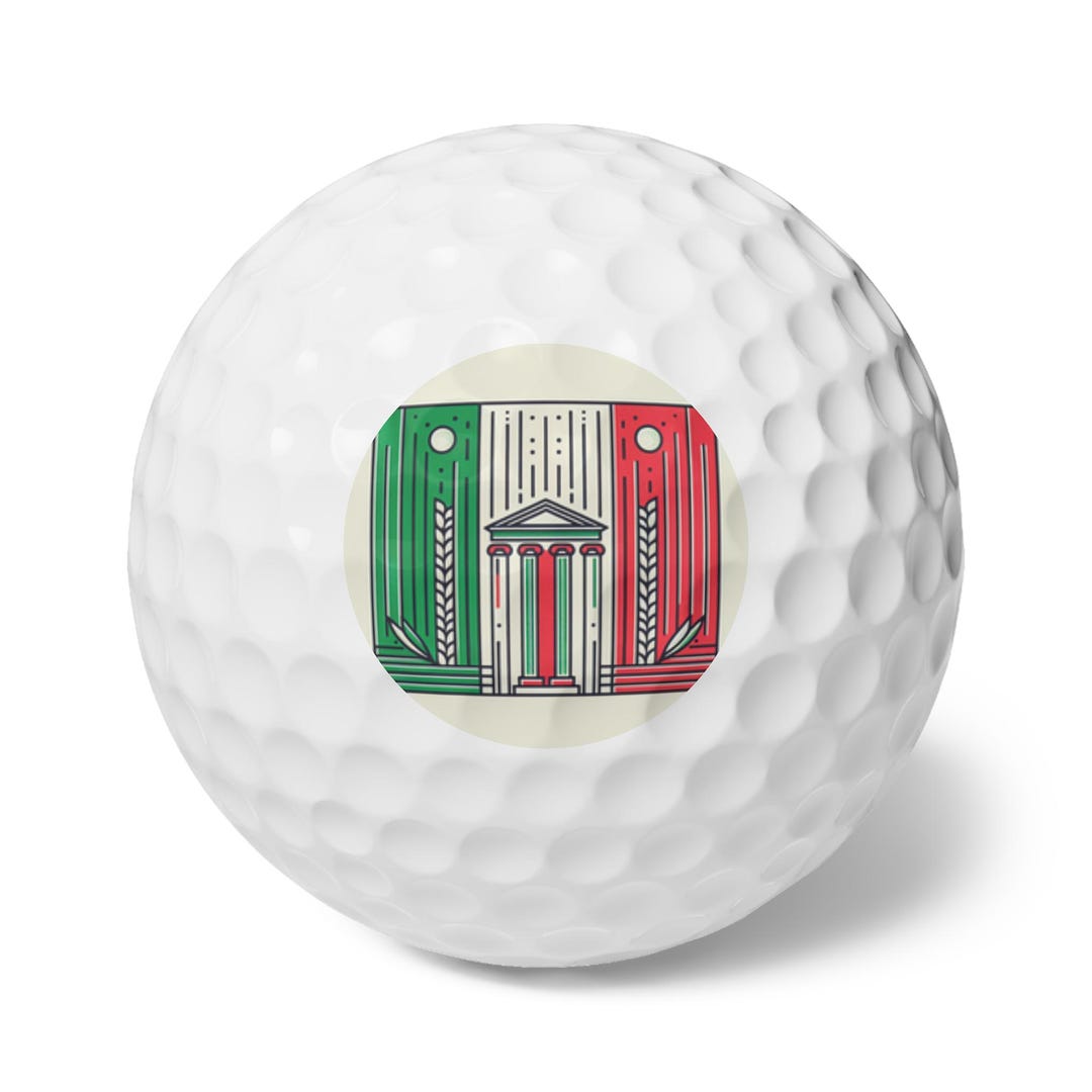 Custom Golf Balls Set, 6 Unique Balls for Golf Lovers, Personalized ...