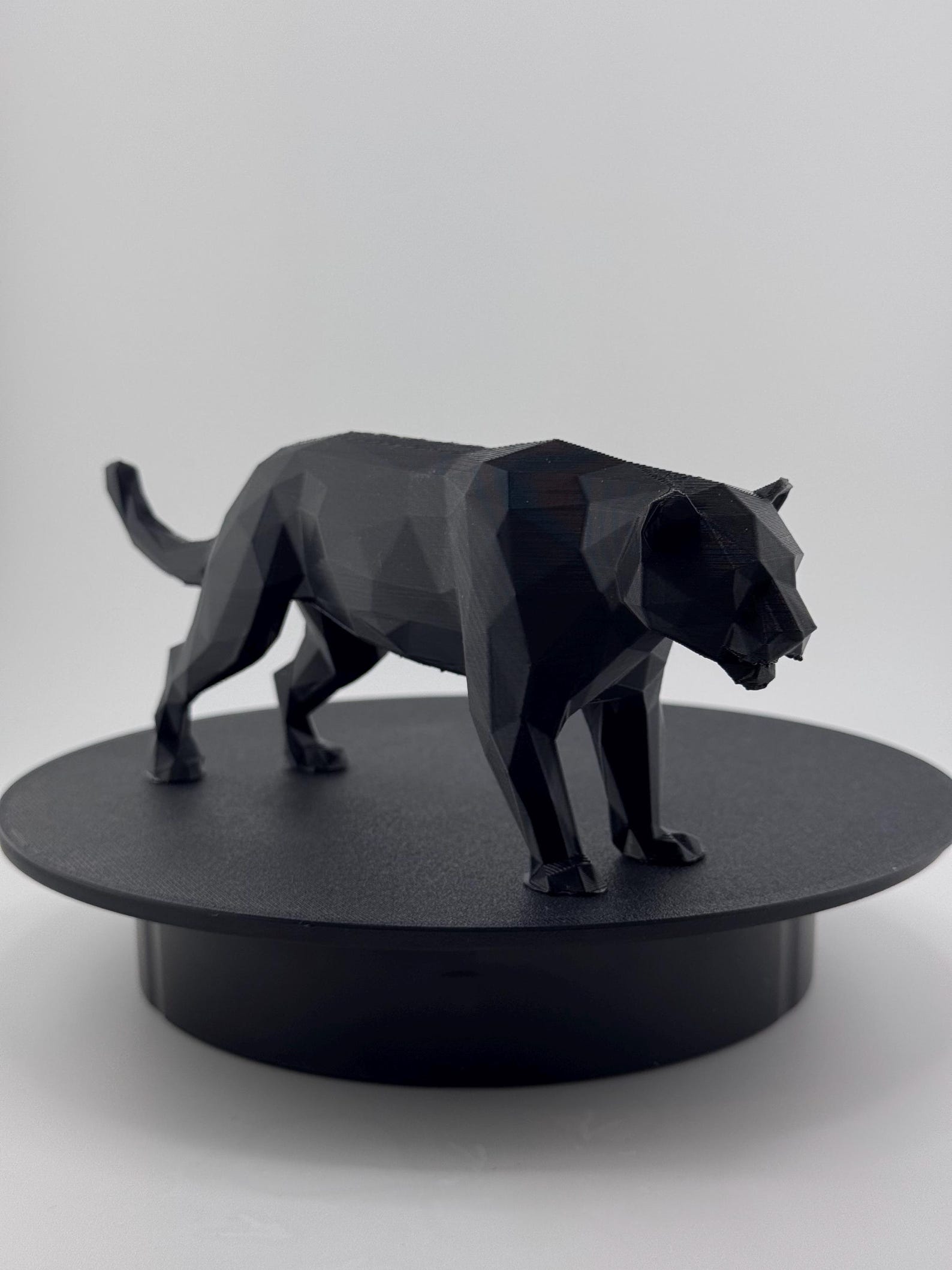 Low Poly Panther Figurine | 3D Printing - Etsy