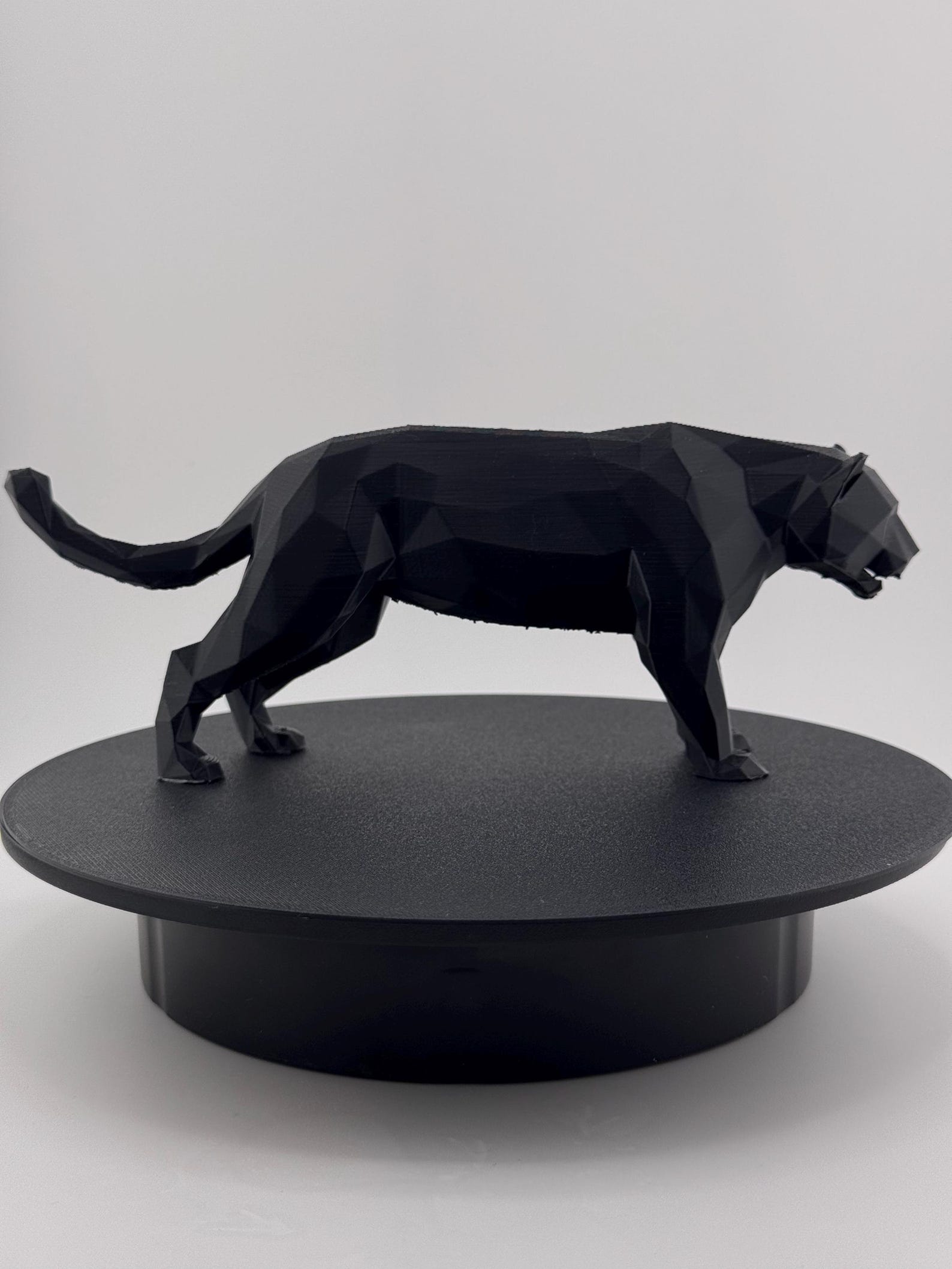 Low Poly Panther Figurine | 3D Printing - Etsy
