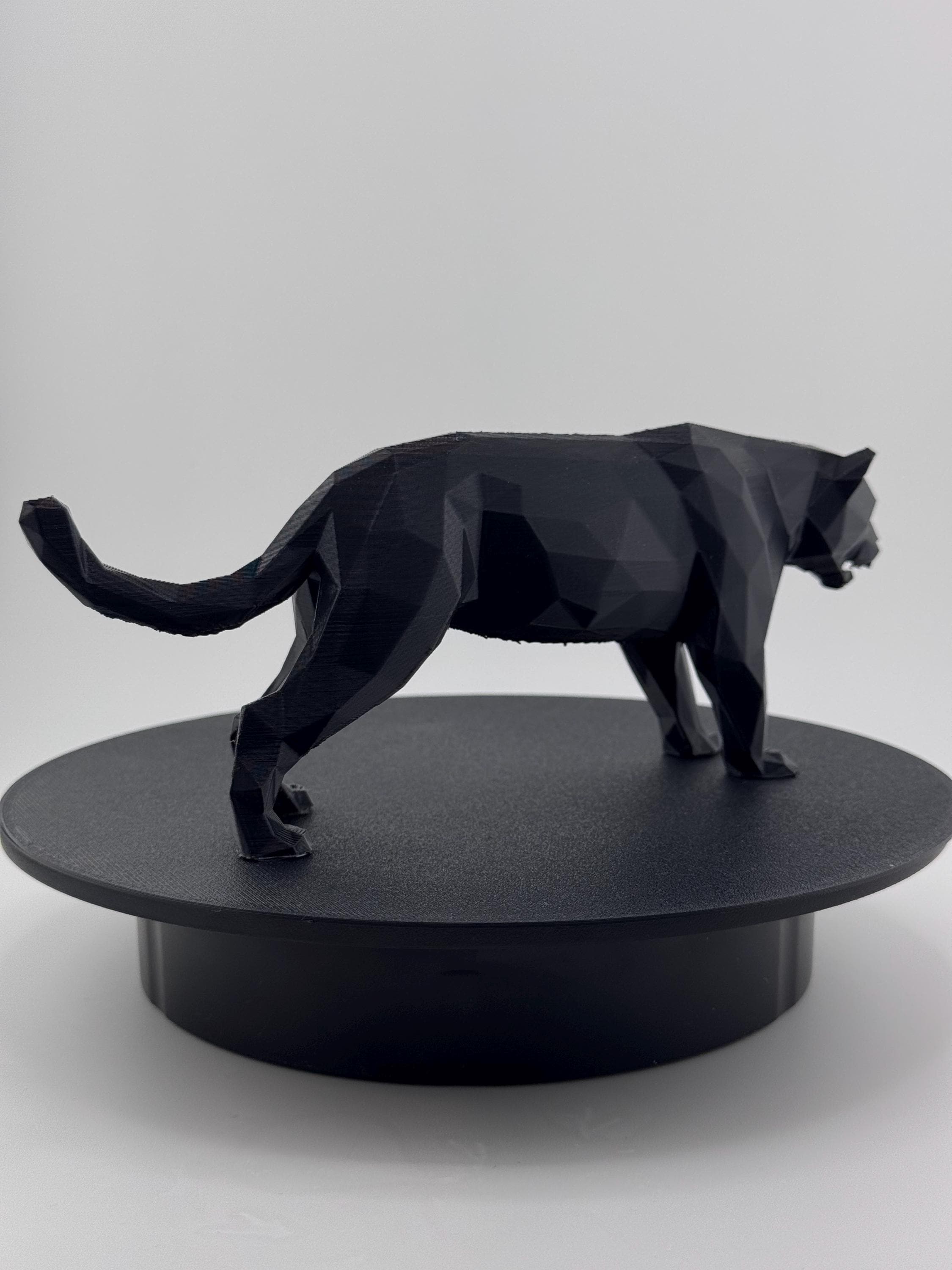 Low Poly Panther Figurine | 3D Printing - Etsy