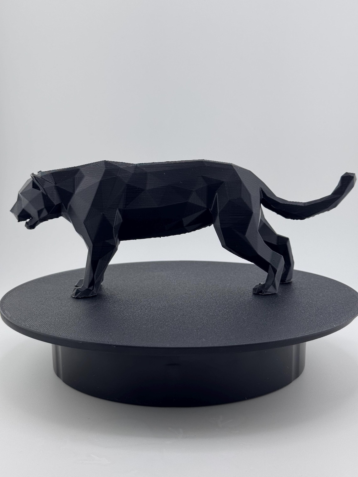Low Poly Panther Figurine | 3D Printing - Etsy