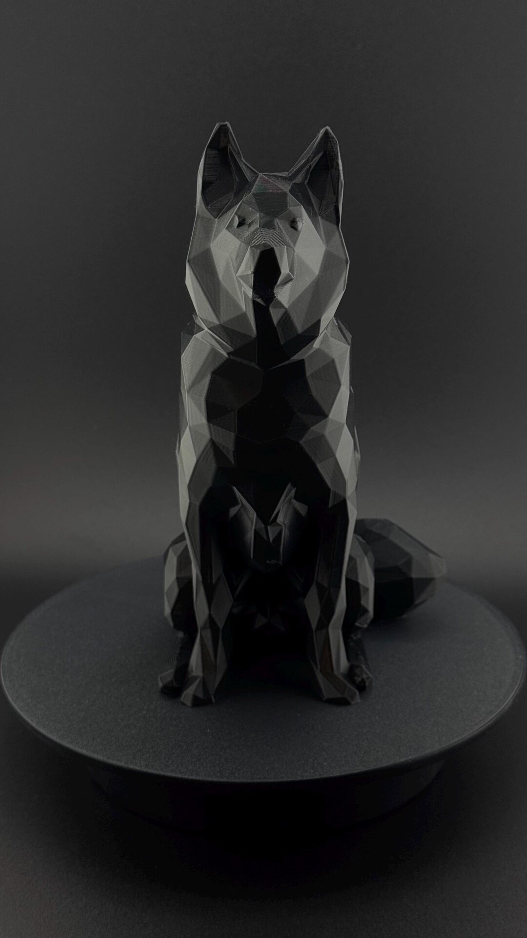 Low Poly Husky Figurine | 3D Printed | Dog - Etsy
