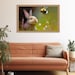 Bunny and Bumble Bee Oil Painting Art Print: Wall Decor | Easter ...