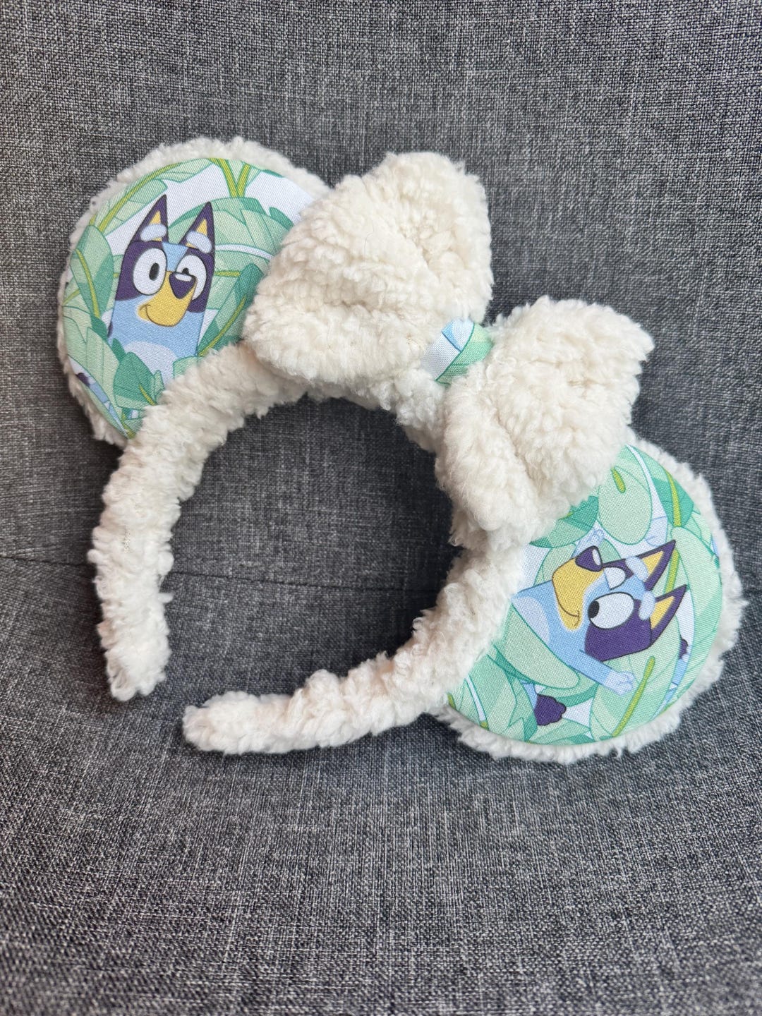 Bluey Ears, Bluey Disney Ears, Cream Mouse Ears, Bluey Mickey Mouse ...