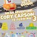 Go Go Cory Carson Birthday Invitation | Editable Template | Printable ...