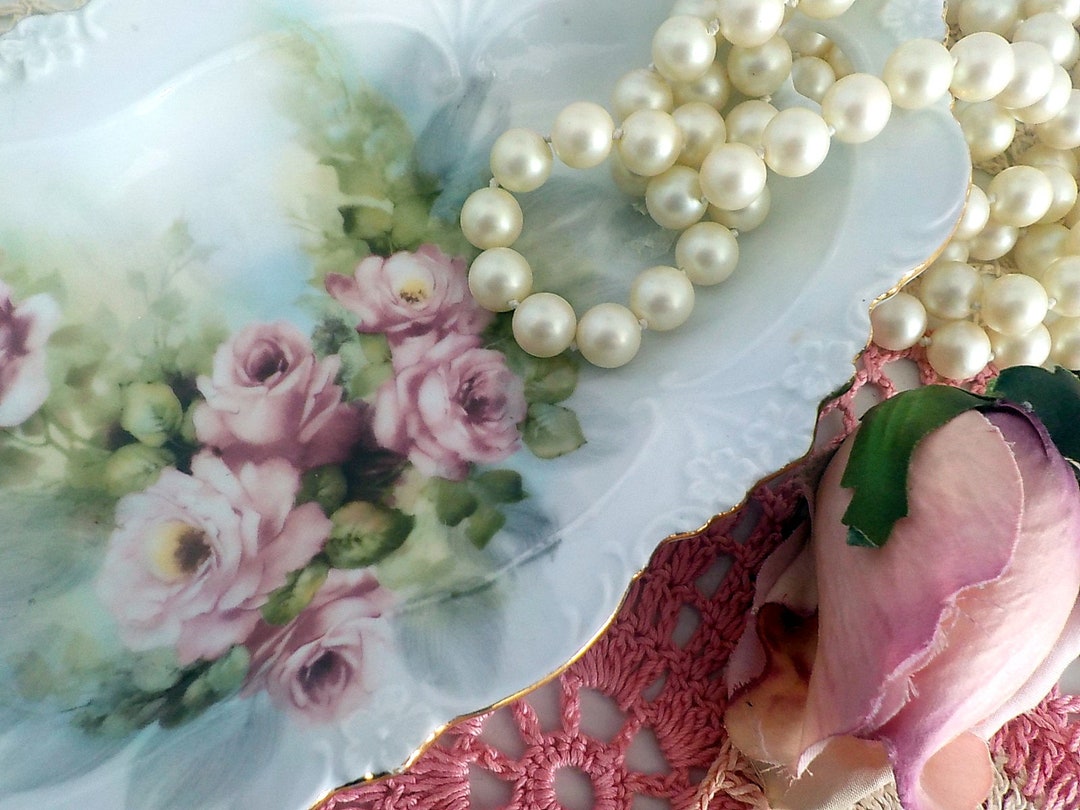 Verdici Porcelain Snack Tray Vintage Catch All Dish Jewelry - Etsy
