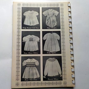 Vintage English Smocking Instruction Book, Grace L. Knott, Collection ...