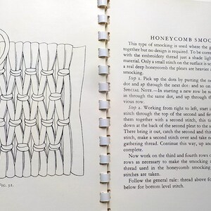 Vintage English Smocking Instruction Book, Grace L. Knott, Collection ...