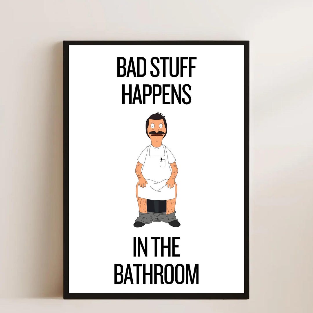 Bob's Burgers | Bad Stuff Happens in the Bathroom | Bob Belcher Funny ...