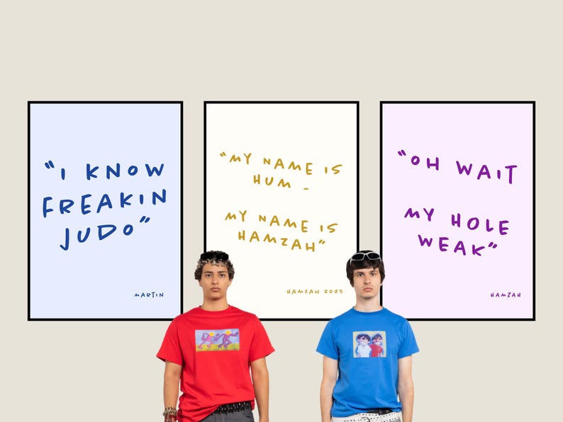 Slushy Noobz Funny Quotes, Hamza & Martin, Youtube Fan Art, Comedy ...