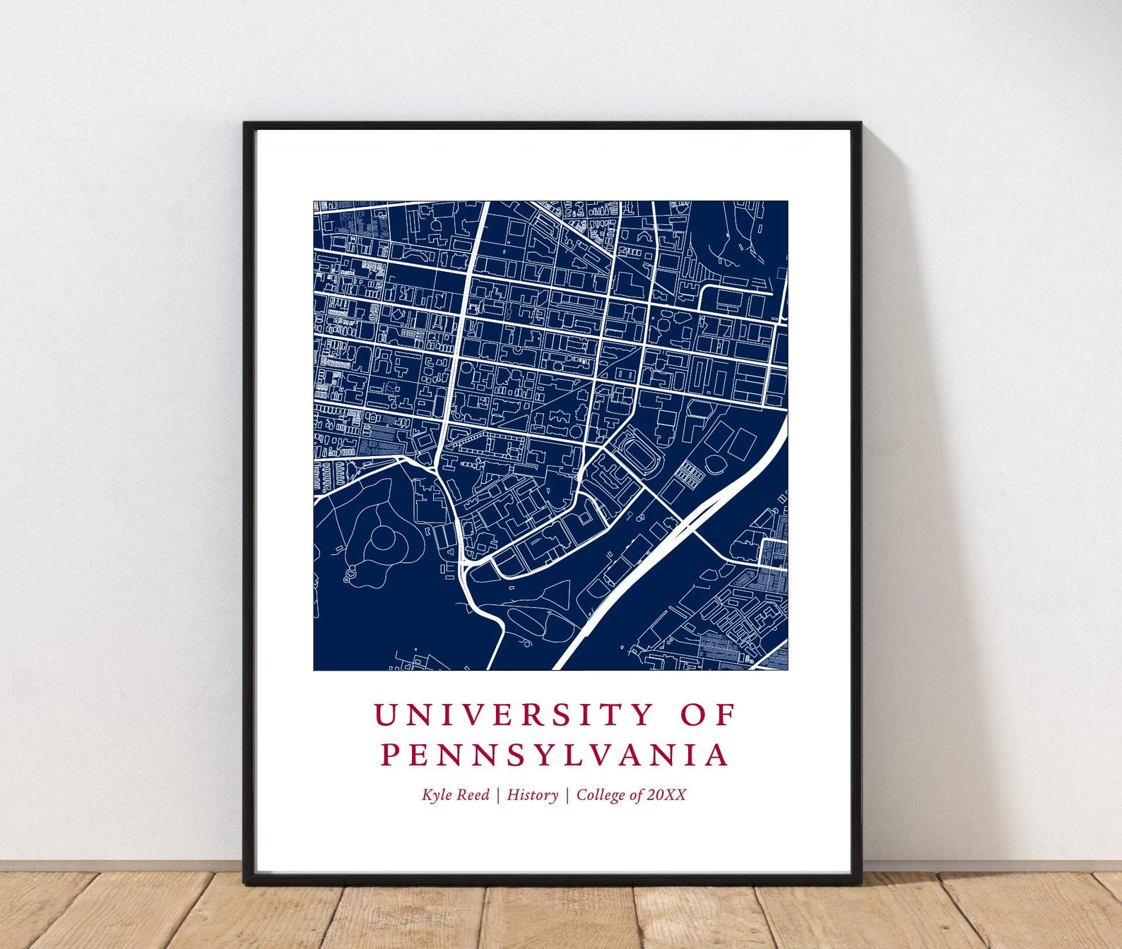 University of Pennsylvania Graduation Map | Upenn Map | College ...