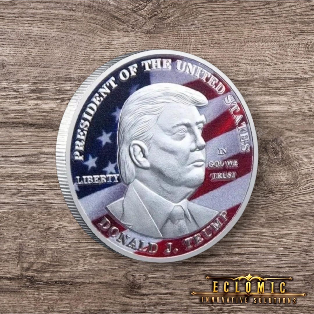 President Donald Trump Commemorative Coin"make America Great Again" - Etsy