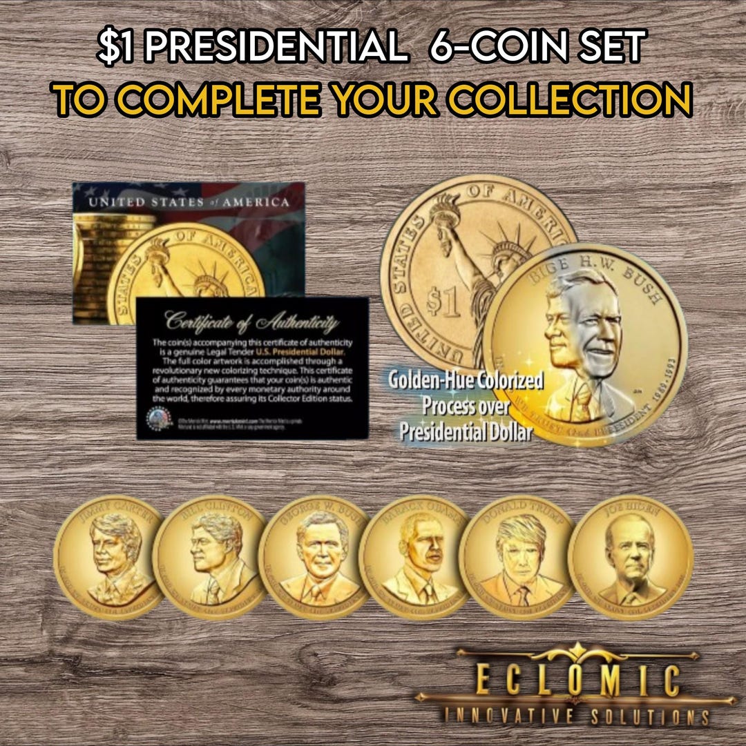 Living Presidents Trump, Biden, Obama, Bush, Clinton, Carter ...