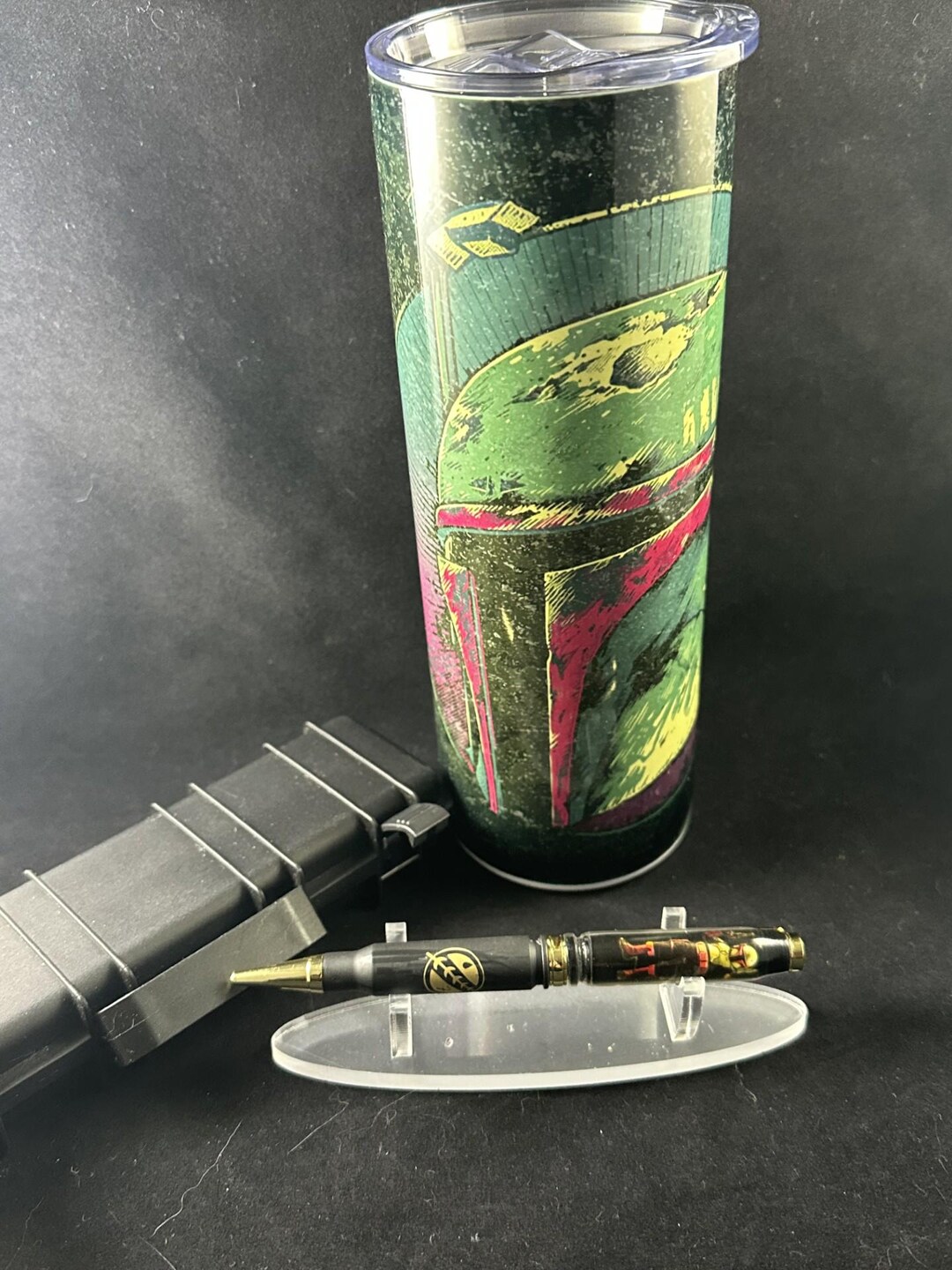 Bounty Hunter Desk Gift Set – Handcrafted Pen & Matching 20 Oz Tumbler ...