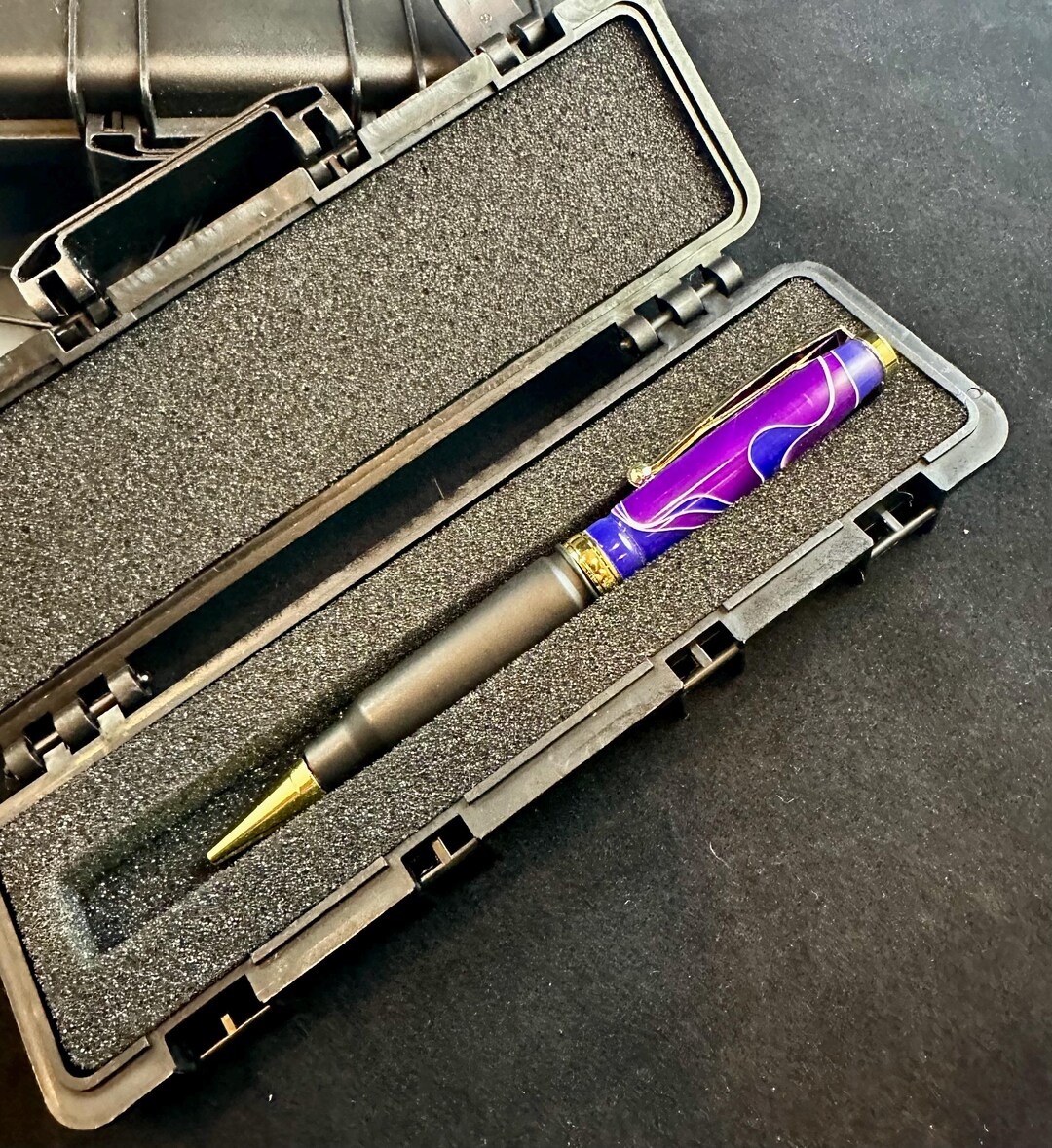 Handmade Real Once-fired .308 Bullet Casing Pen – Black Cerakote ...