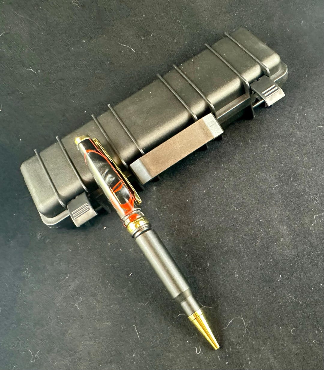 Handmade Refillable Twist Pen Once Fired .308 Bullet Casing Pen – Black ...