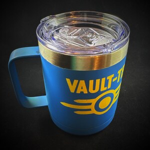 14 Oz Thermal Cerakoted Coffee Mug - Vault-tec - Etsy