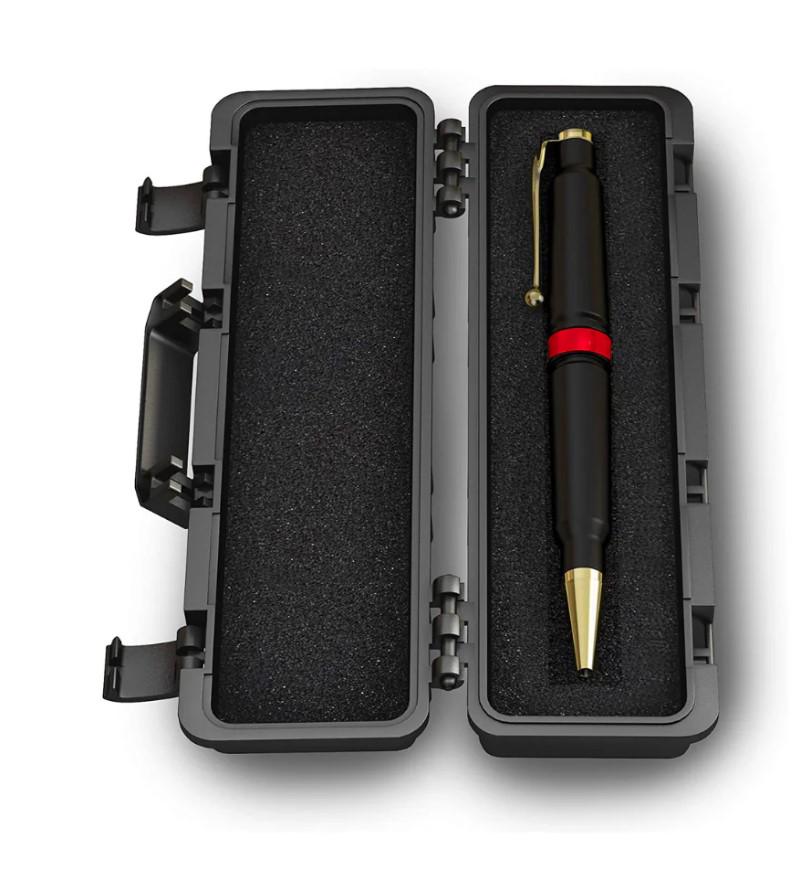 308 Real Bullet Casing Refillable Twist Pen Thin Red Line - Etsy