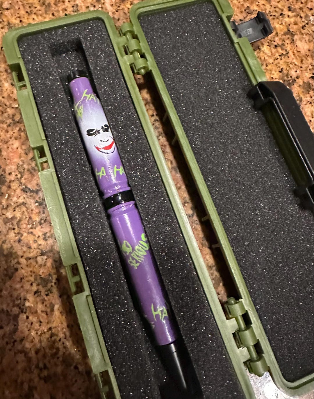 308 Real Bullet Casing Refillable Twist Pen Joker- "why so Serious" - Etsy