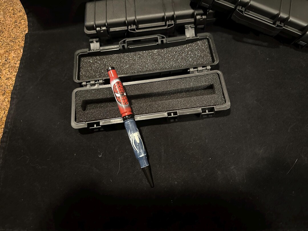 308 Real Bullet Casing Refillable Twist Pen - Spiderman - Etsy