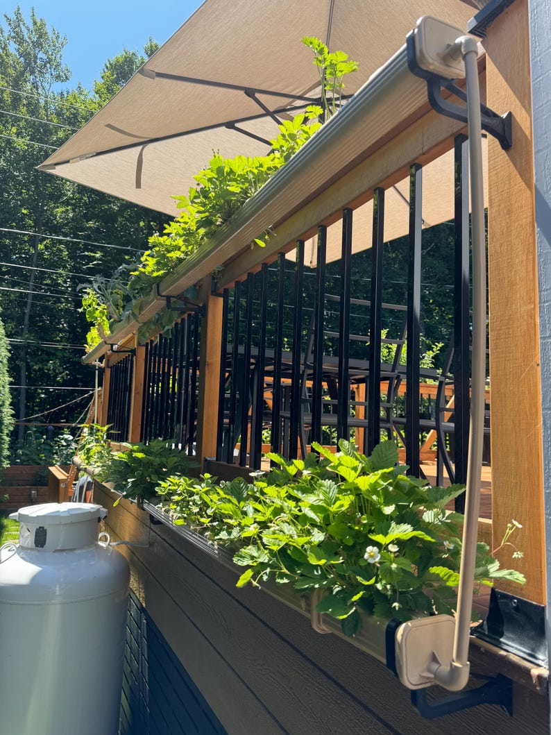 Hydroponic Downspout Support Brackets - DIY System Fittings - Etsy