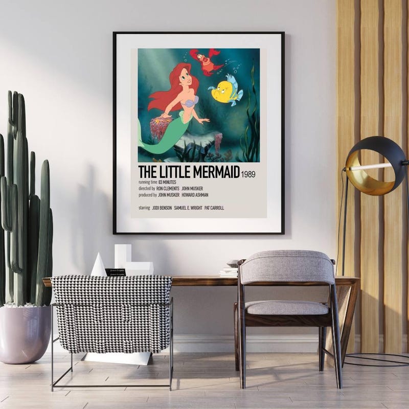 The Little Mermaid Posters - Etsy