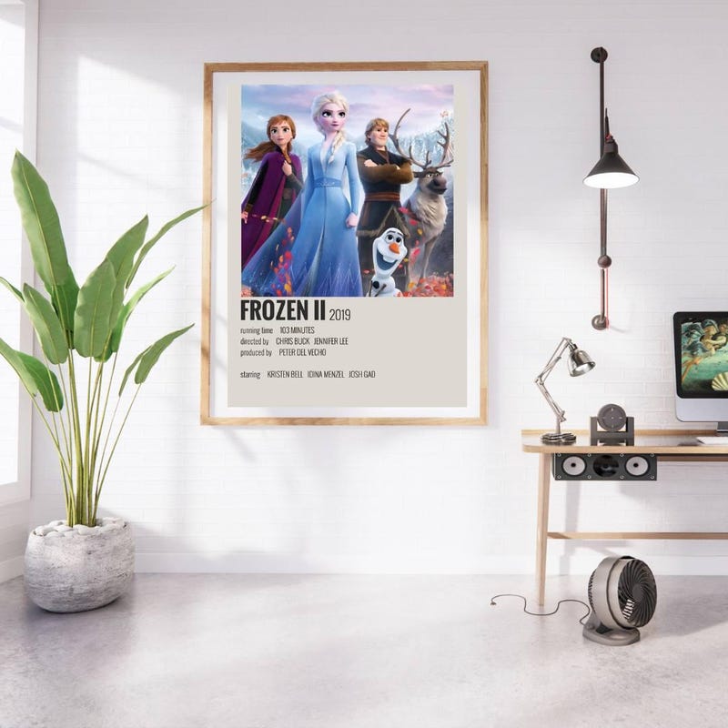 Frozen Poster - Etsy