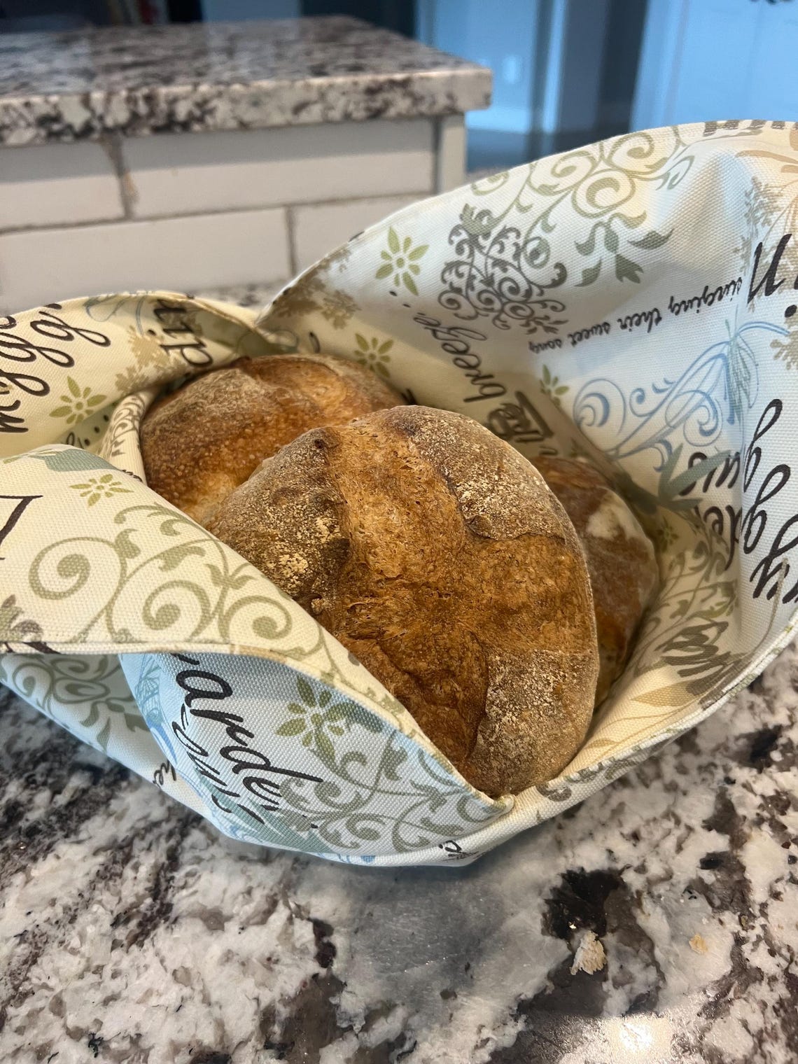 Reusable Sourdough Bread Bag Handmade Bento-style Bread Storage in ...