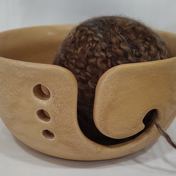 Ceramic Yarn Bowl - Etsy