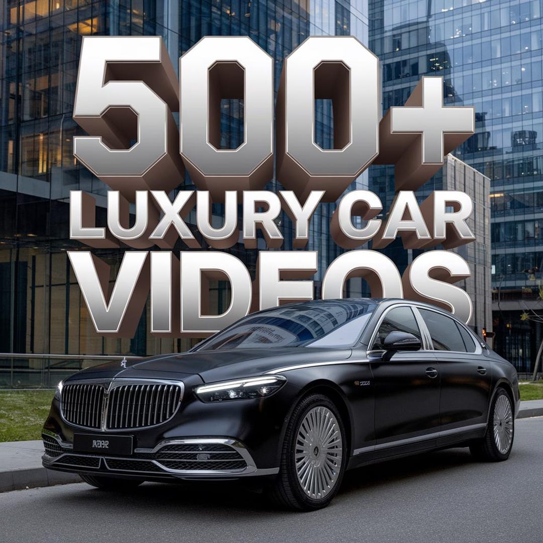 Tiktok & Instagram Reels | 500+ Luxury Car Video Reels |master Resell ...