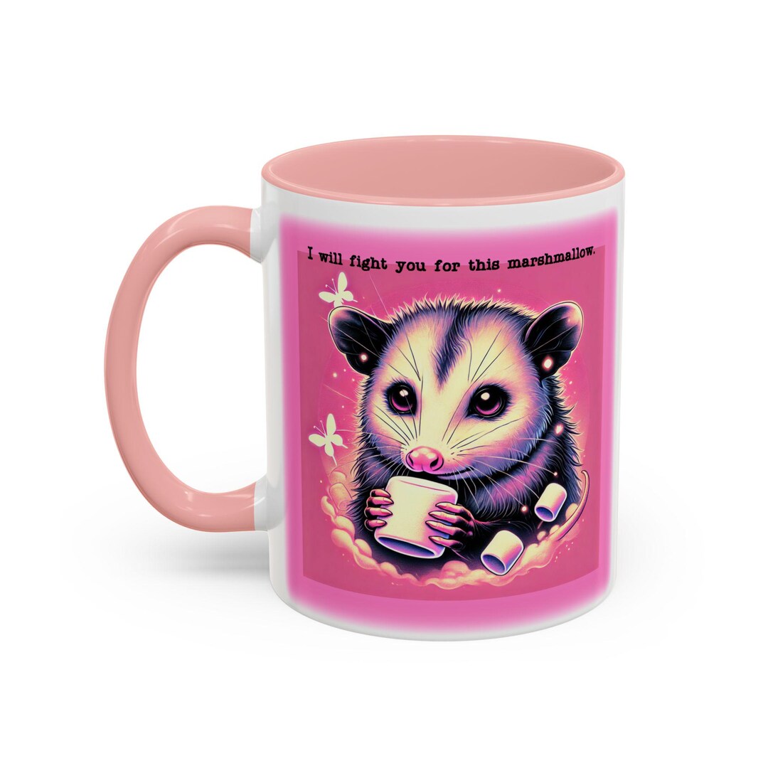 Funny Opossum Mug Opossum Lover Mug Cute Possum Mug Opossum Coffee Mug ...