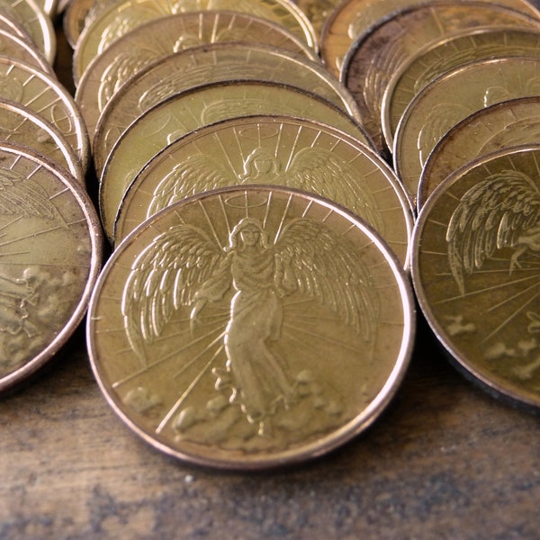 Angel Coin - Etsy