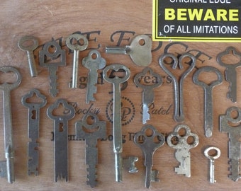 Antique Flat Keys | Etsy