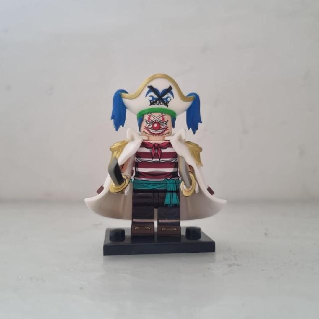 Buggy the Clown One Piece Custom Minifigure - Etsy