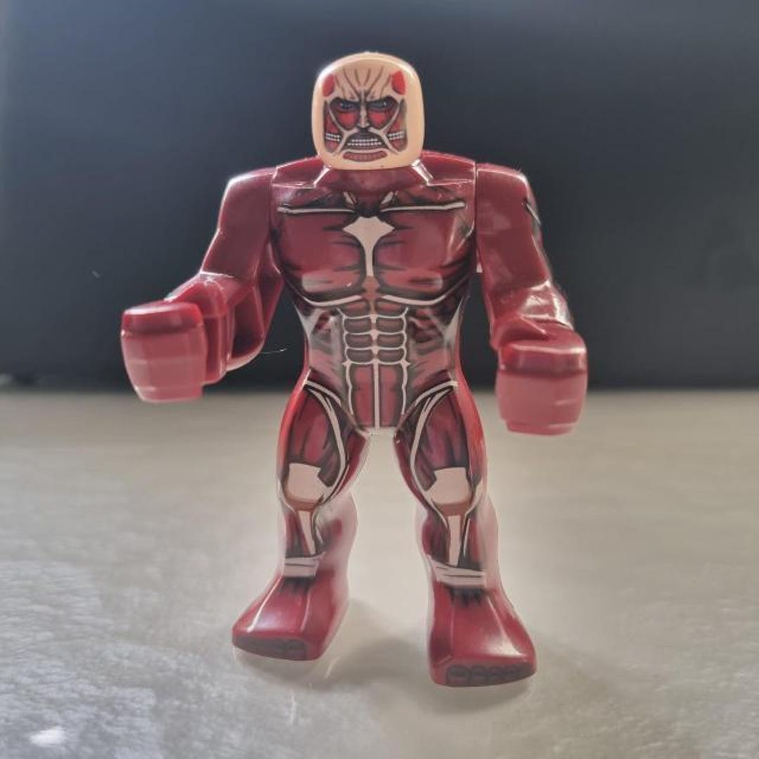 Colossal Titan Attack on Titan Custom Minifigure - Etsy