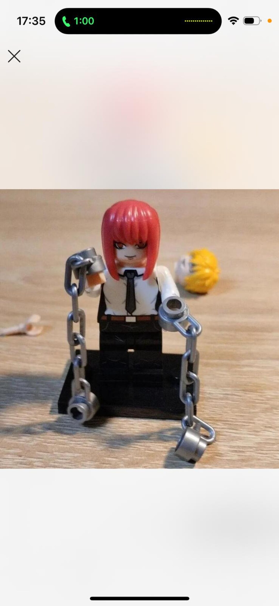 Makima Chainsaw Man Custom Minifigure - Etsy