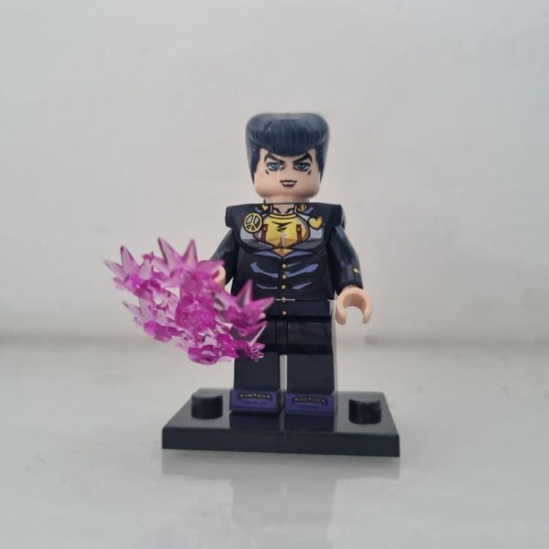 Josuke Jojos Anime Custom Minifigure - Etsy