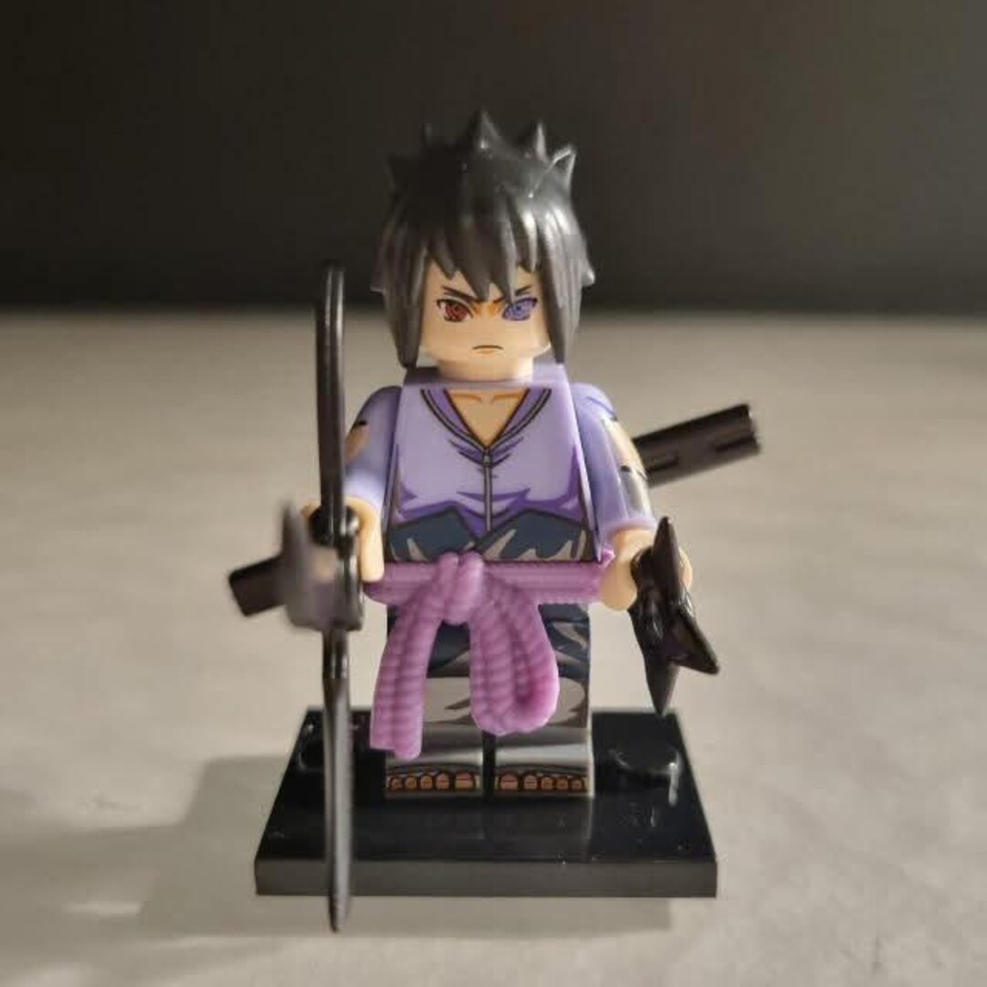 Sasuke Uchiha Custom Minifigure - Etsy
