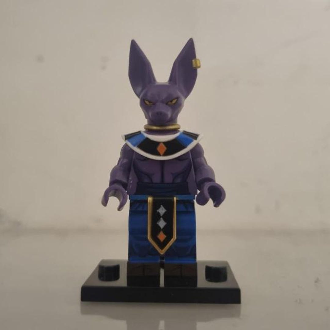 Beerus Dragon Ball Custom Minifigure - Etsy