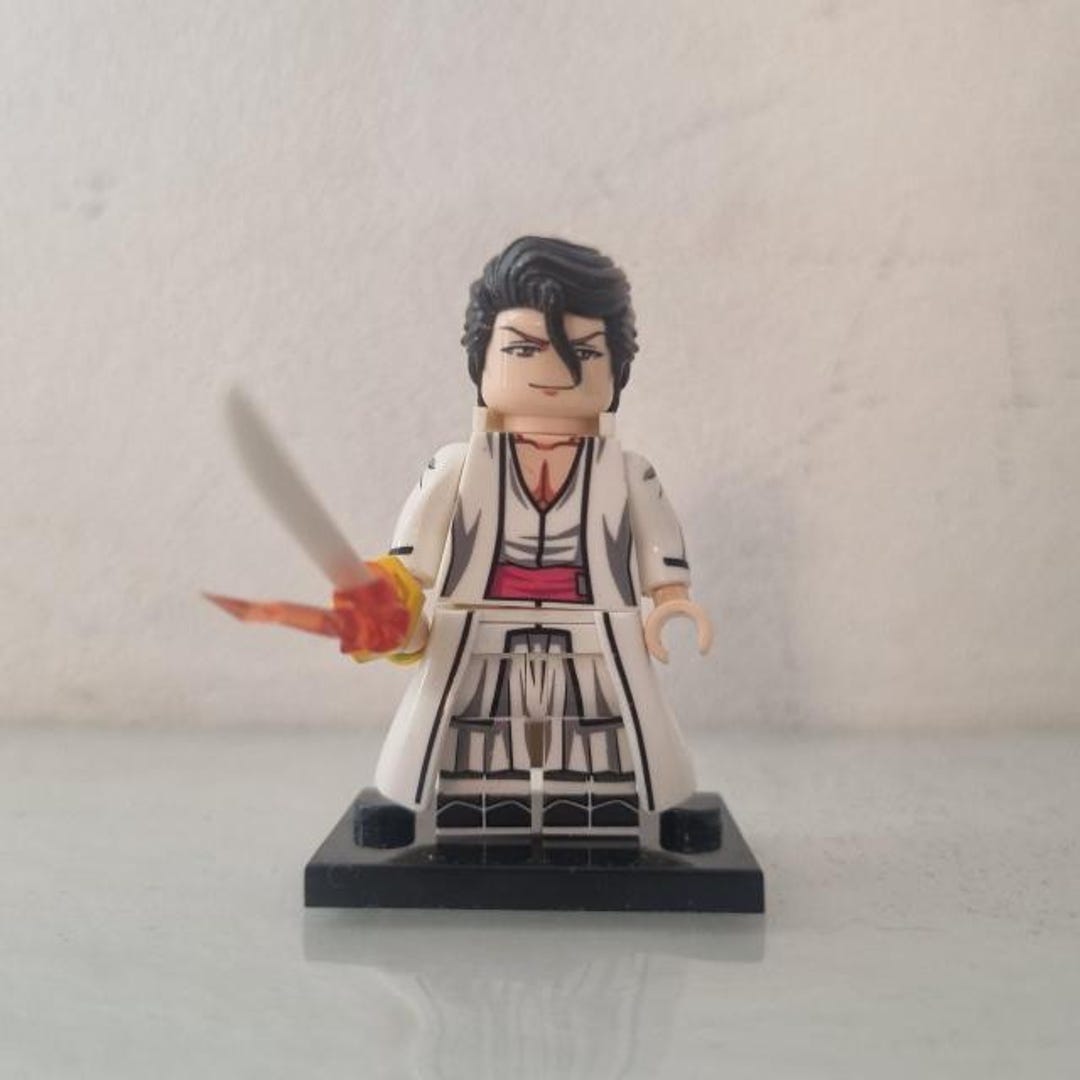 Aizen Bleach Custom Minifigure - Etsy