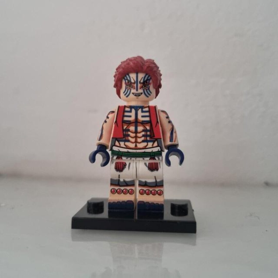 Akaza Demon Slayer Custom Minifigure - Etsy