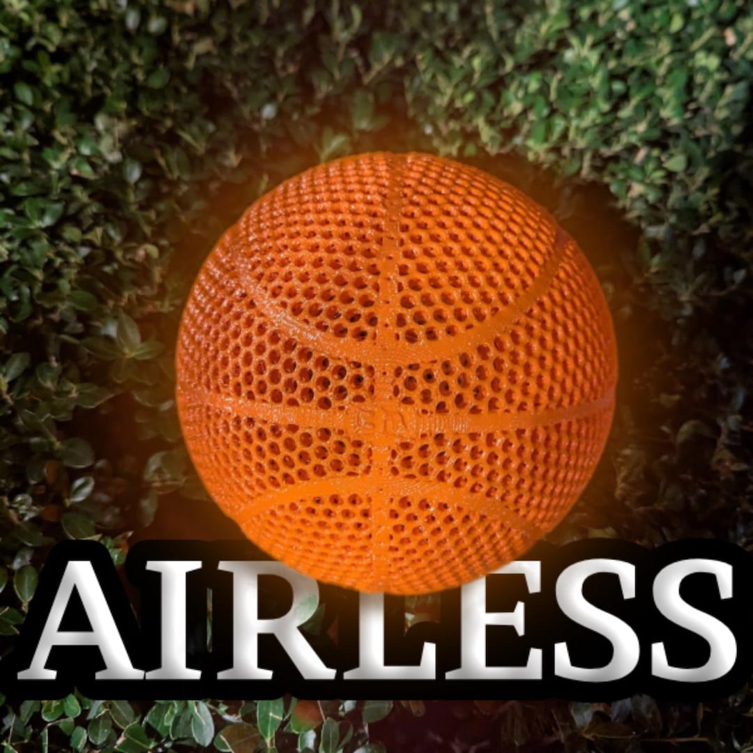 Indoor Airless Basketball - Quiet - Durable - High Bounce Retention - Etsy