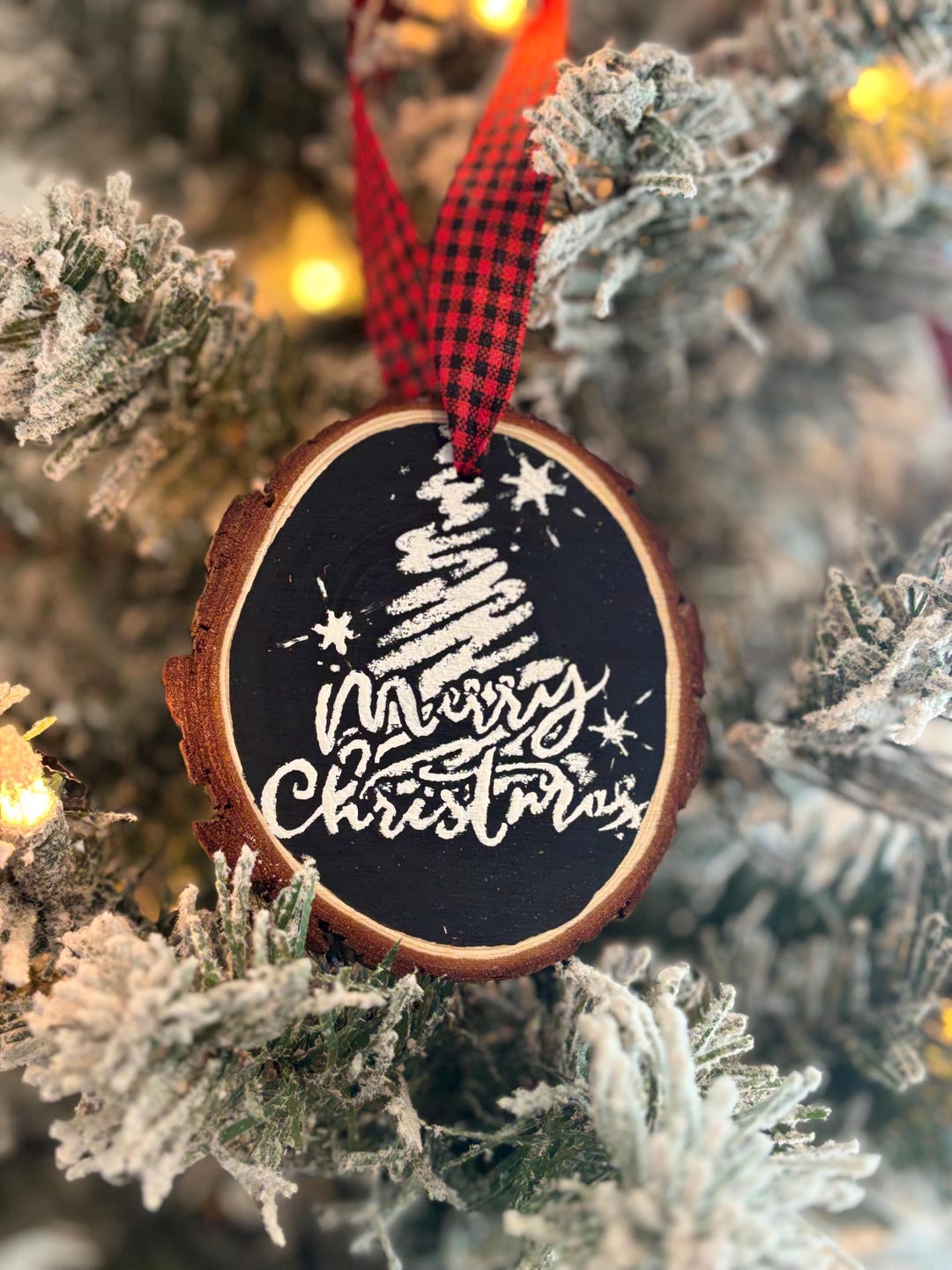 Handmade Black & White Ornaments (farmhouse Vibes) - Etsy
